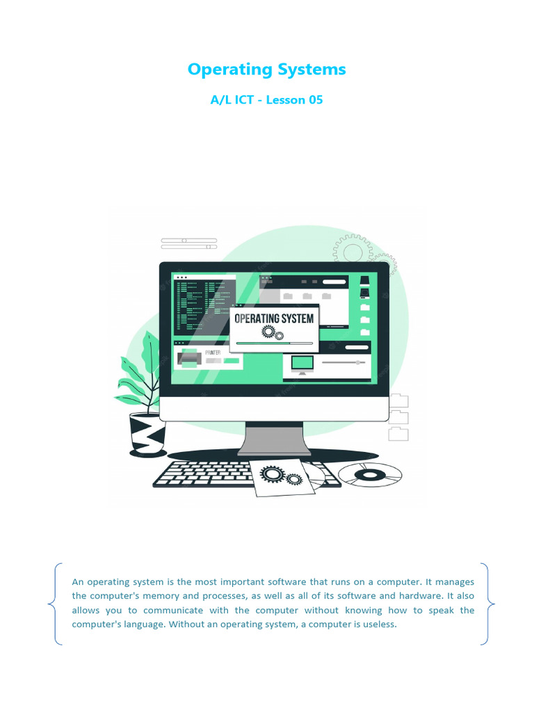 Lesson 05 -Operating Systems | PDF | Process (Computing) | Scheduling (Computing)