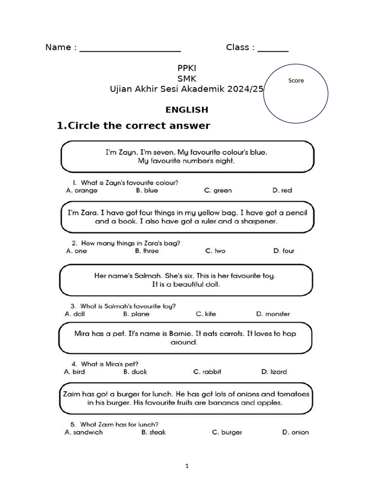 Uasa English Ppki | PDF