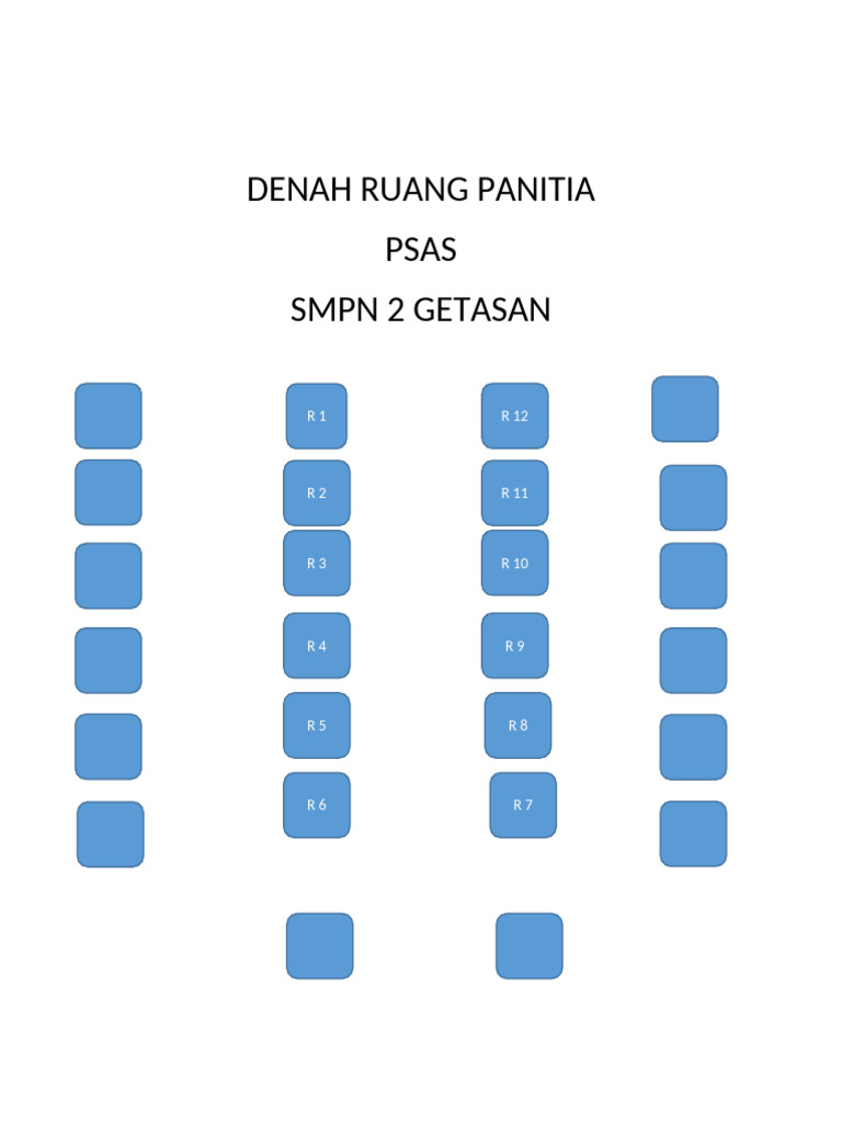Denah Ruang Panitia | PDF