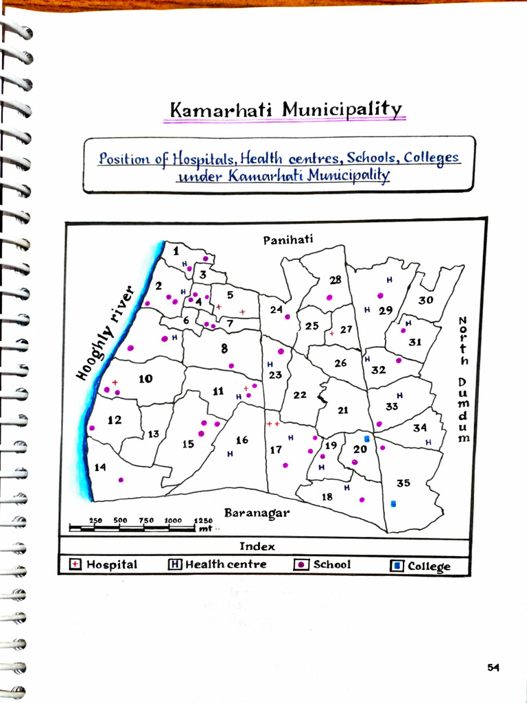 Kamarhati Municipality Facilities Map | PDF