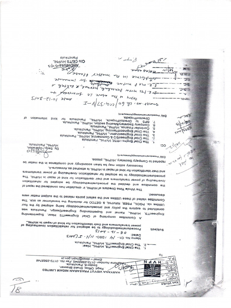 Policy of Damage Power TFs | PDF