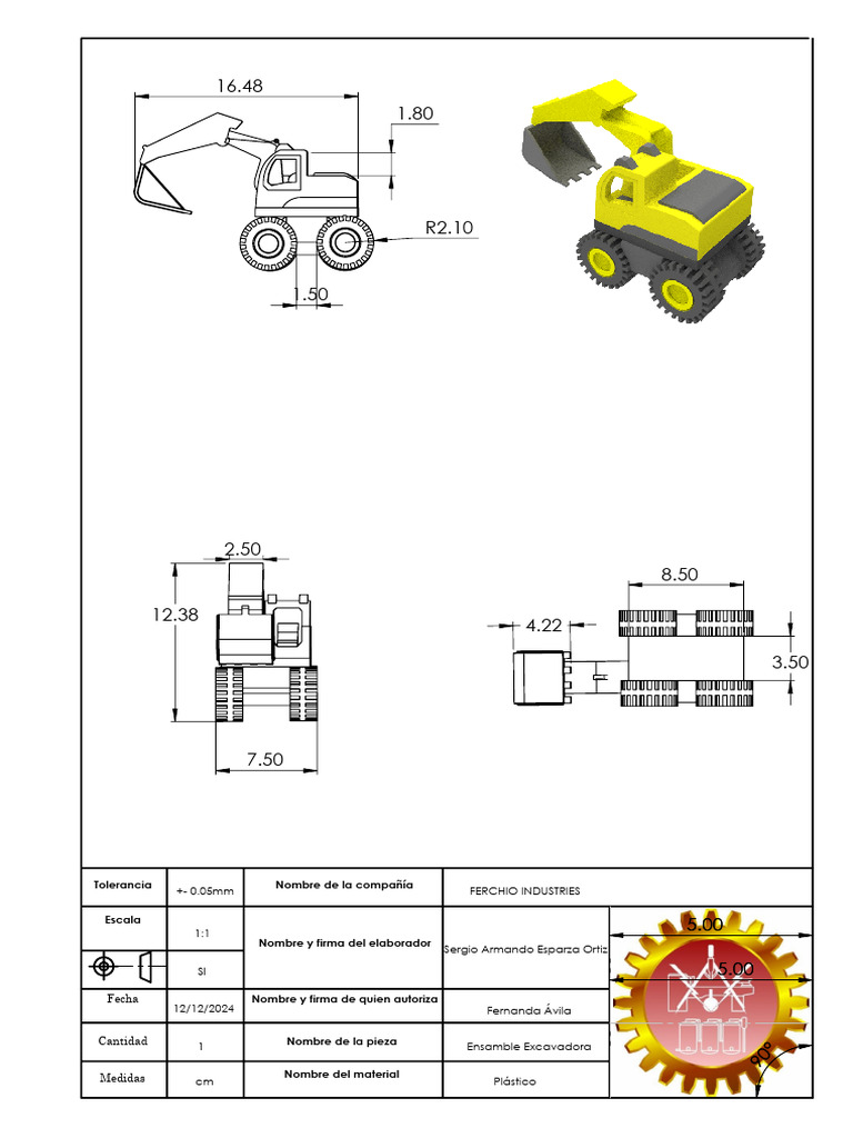 Planos ensamble individual | PDF