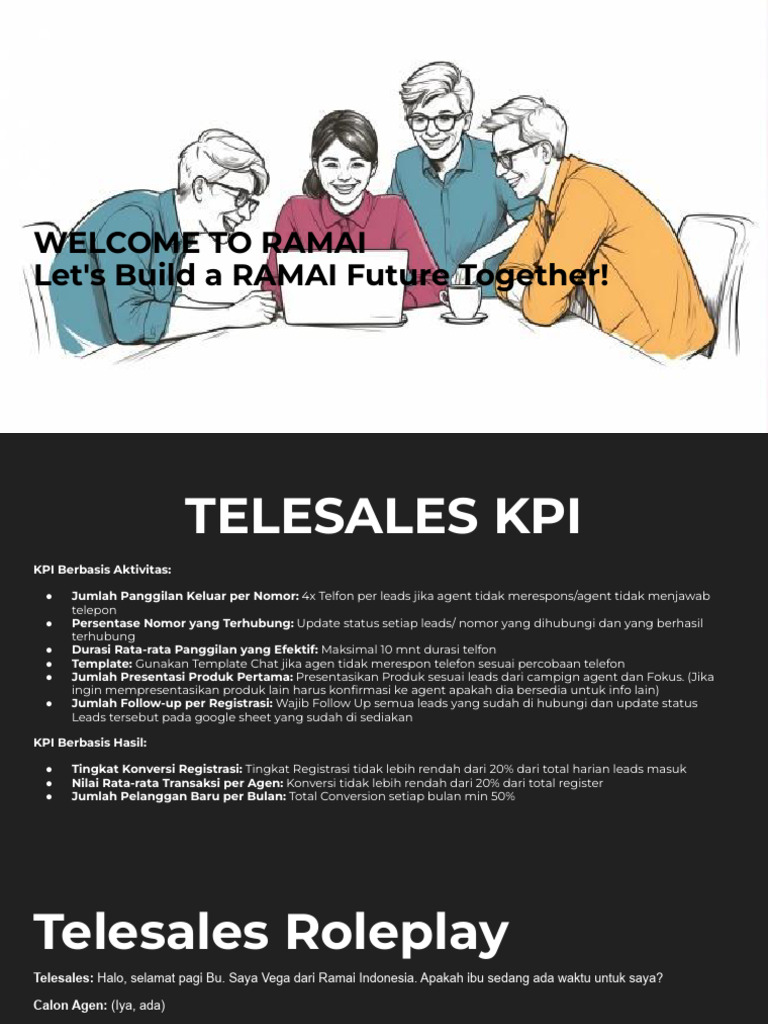 Telesales Training Materials | PDF