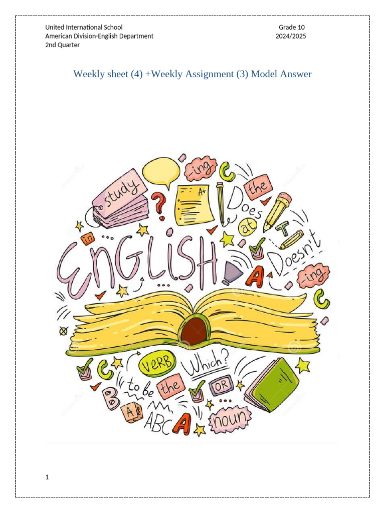 2nd Q Weekly Sheet 4 - Ans | PDF | Fallacy | Adverb