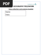 Coastal Fieldwork Techniques for GCSE | PDF | Coast | Beach