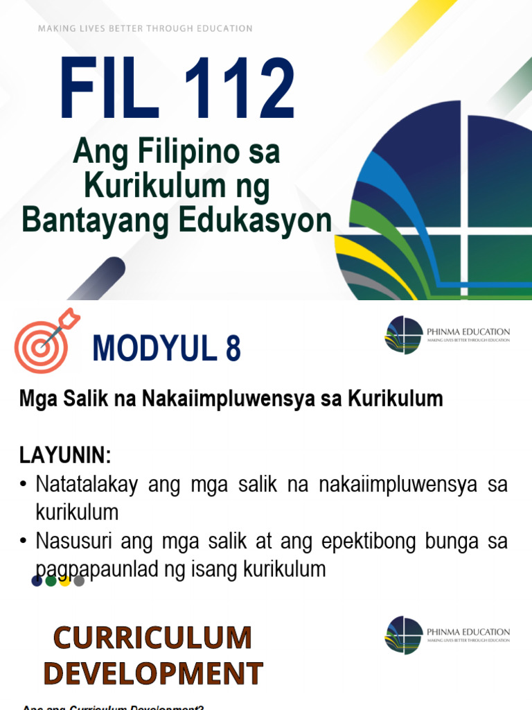 Fil 112 - Modyul 8 | PDF