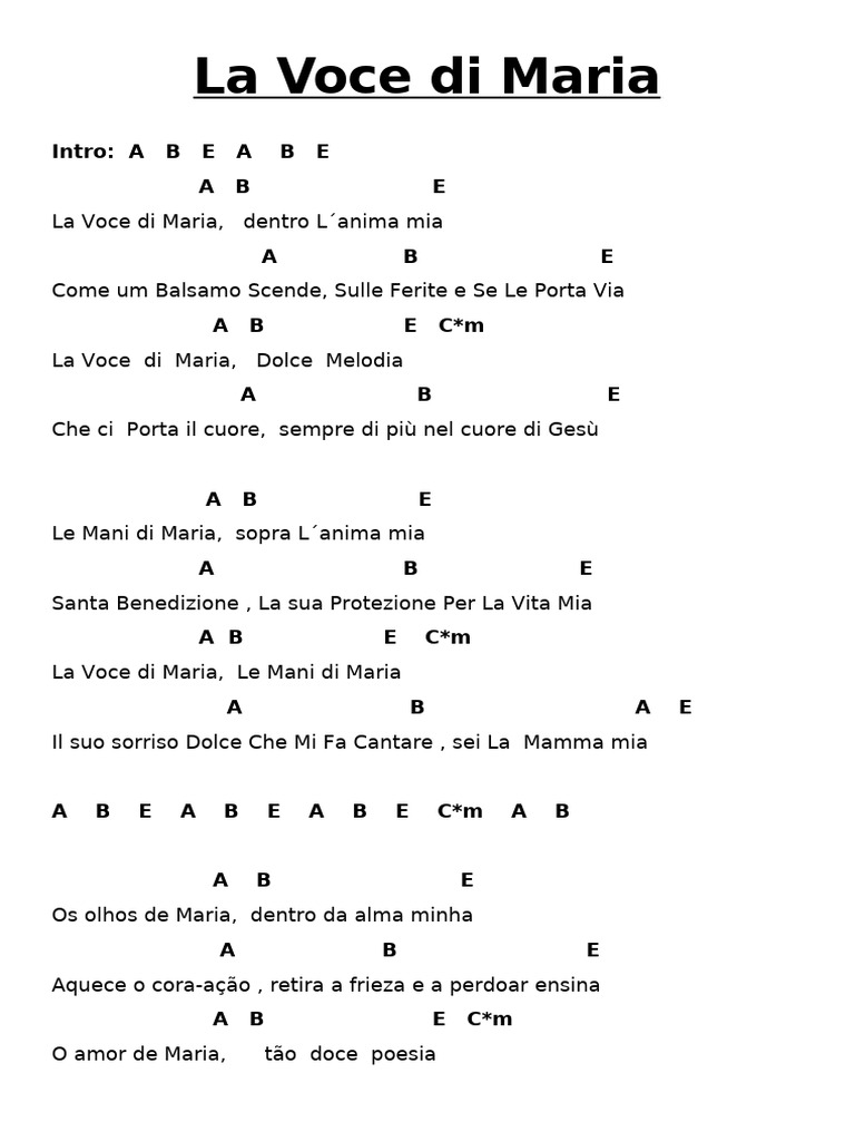 La Voce di Maria | PDF