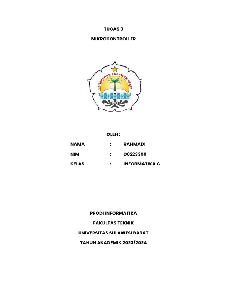 RAHMADI_D0223309_MIKRO C_TUGAS3 | PDF