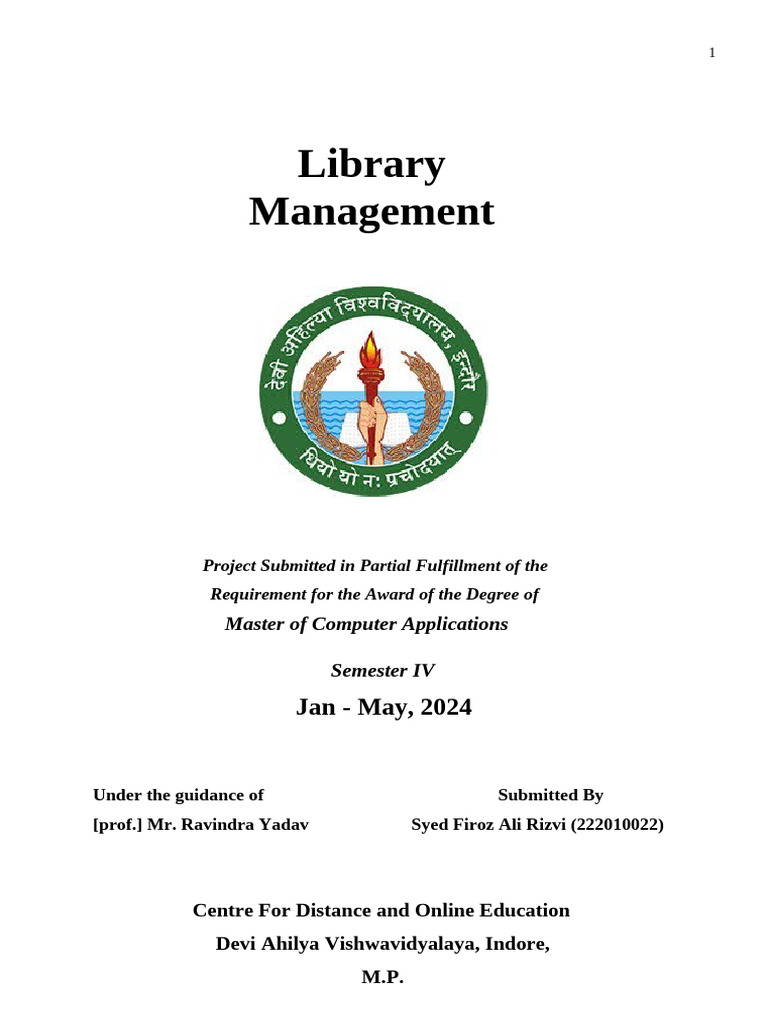 Syed_Firoz_MCA_FINAL[1] | PDF | Conceptual Model | Databases