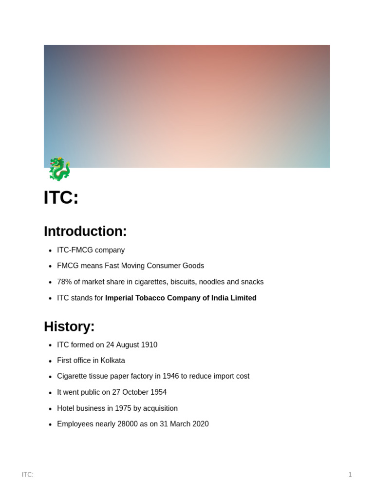 ITC | PDF