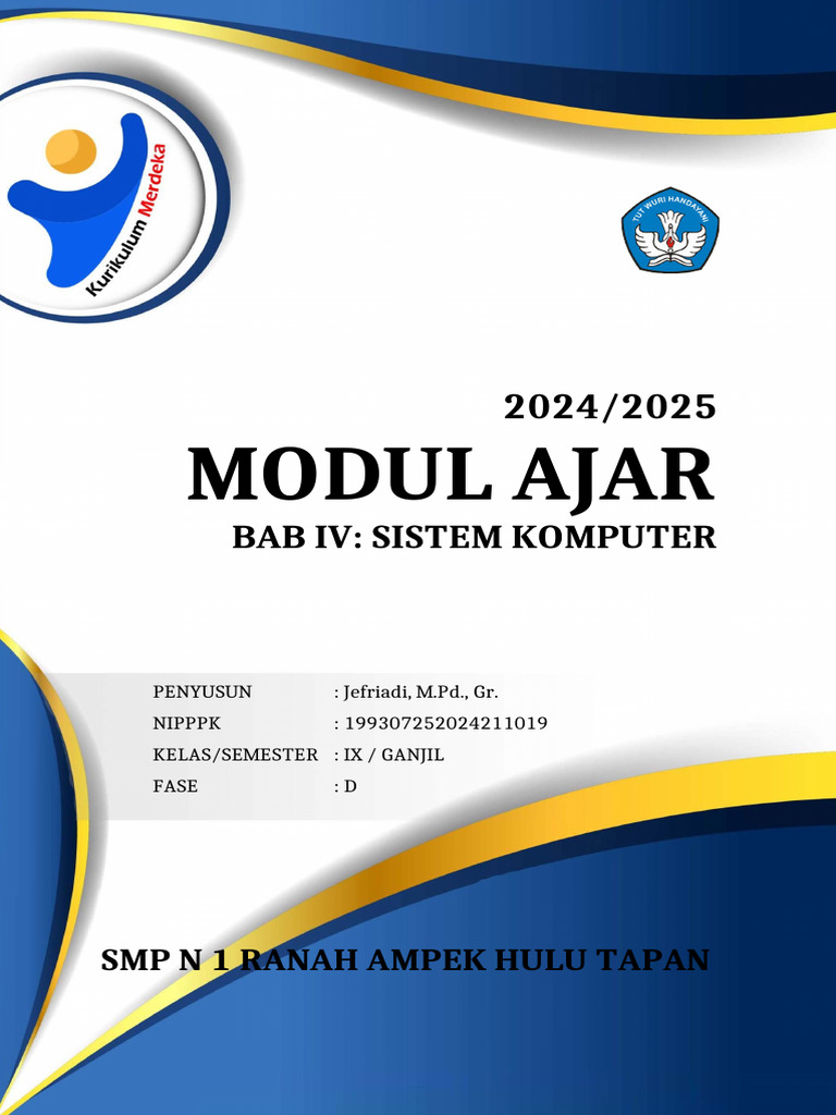 Bab 4 Modul Ajar Informatika Kelas 9 | PDF