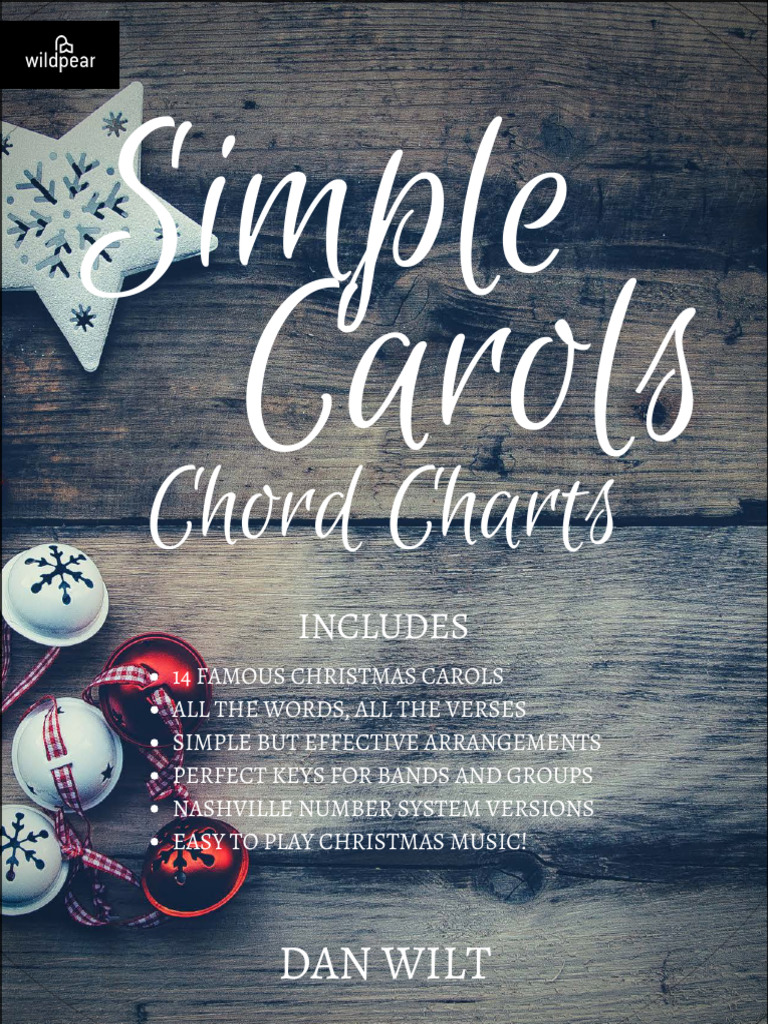 Simple Christmas Carols Chord Charts | PDF | Christmas Carols