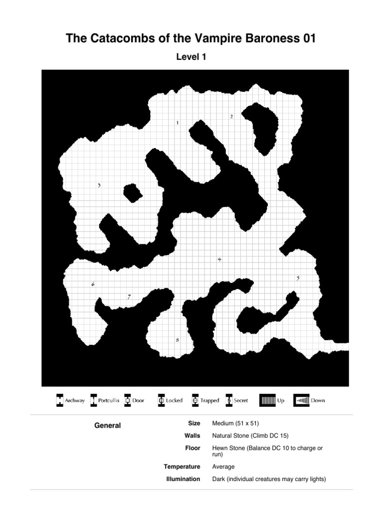 The Catacombs of The Vampire Baroness 01 | PDF