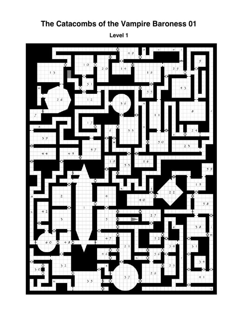 The Catacombs of the Vampire Baroness 01 | PDF | Dwarf (Dungeons & Dragons)
