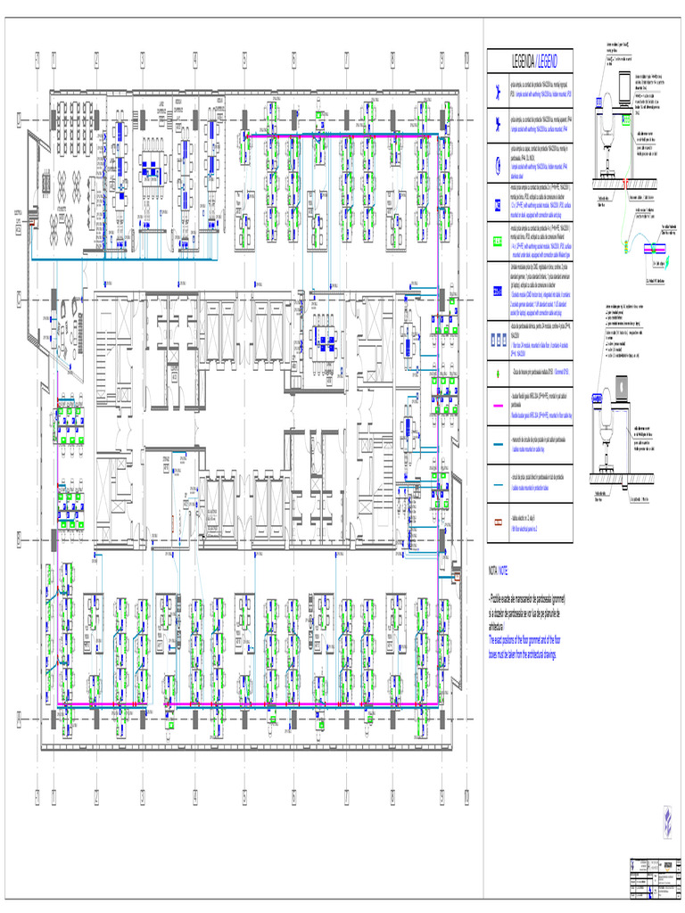 f158 - Ie44 - Plan Prize Pardoseala-Etaj 6 | PDF