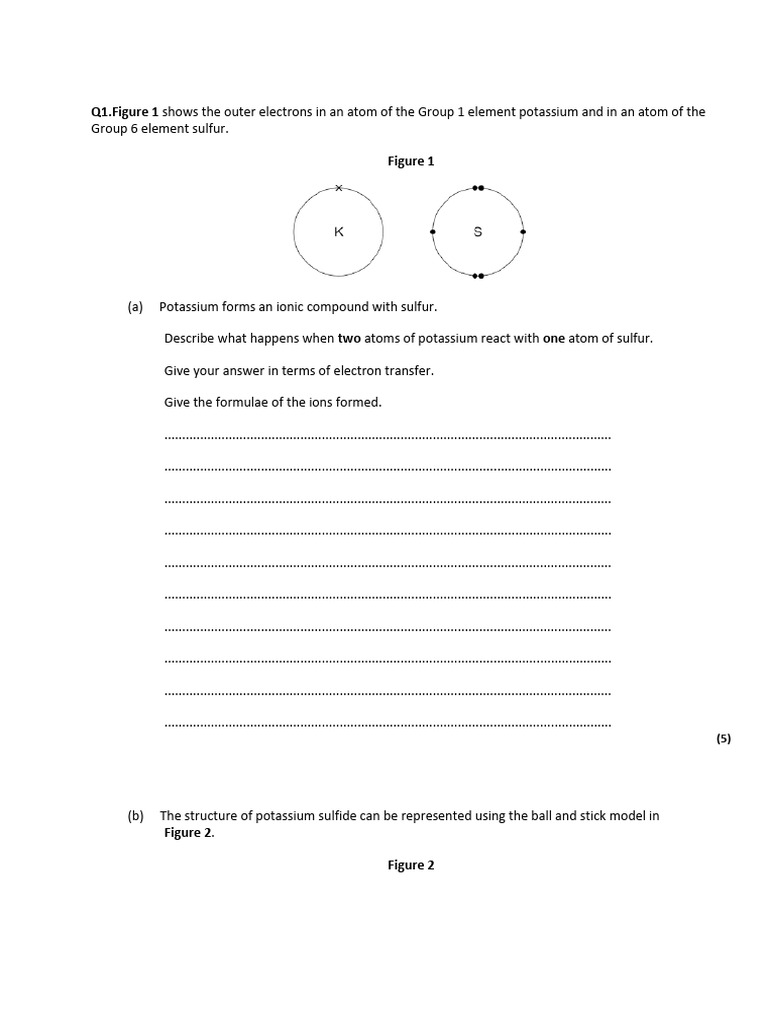 Bonding _ Structuce 2 QP | PDF | Chlorine | Chemical Bond