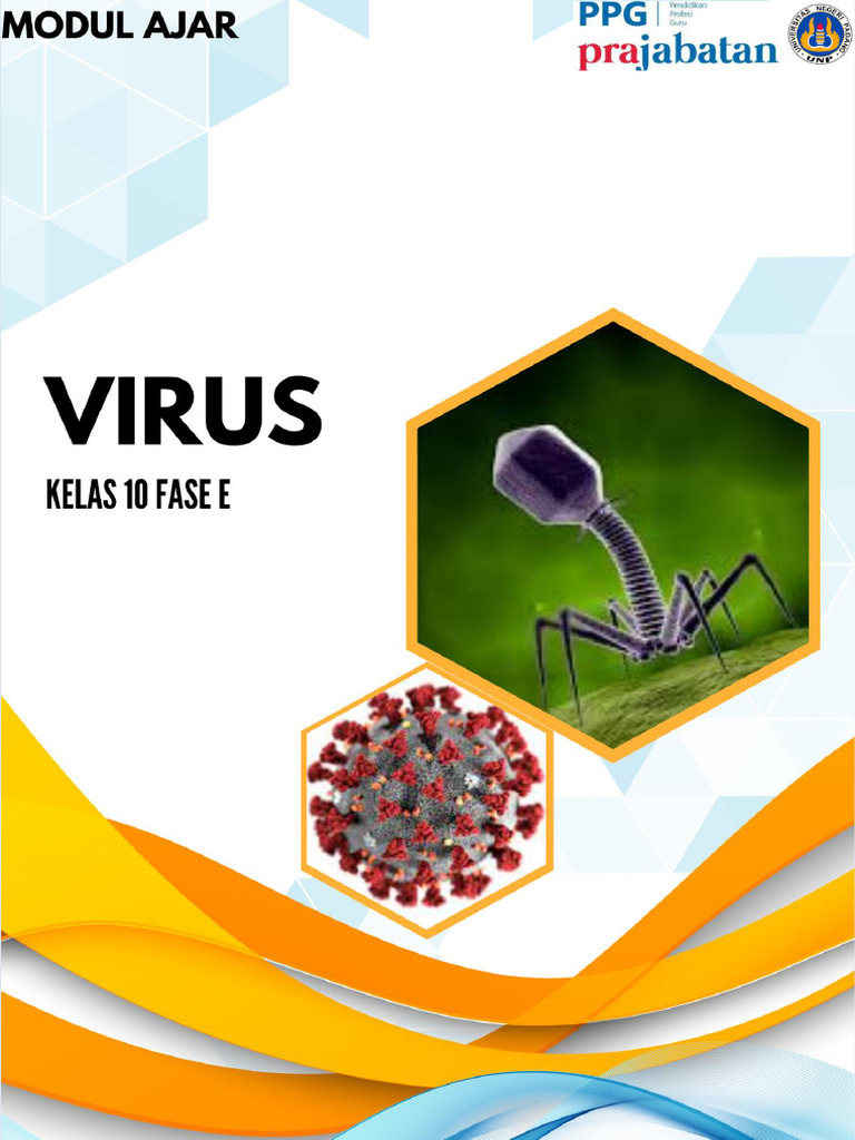 Modul Ajar Virus - Jefriadi - 22320163 | PDF
