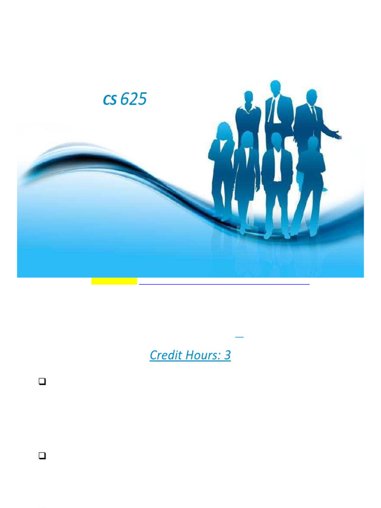 CS625 Highlighted Ppts by Masters | PDF | Software Engineering | Gross Margin