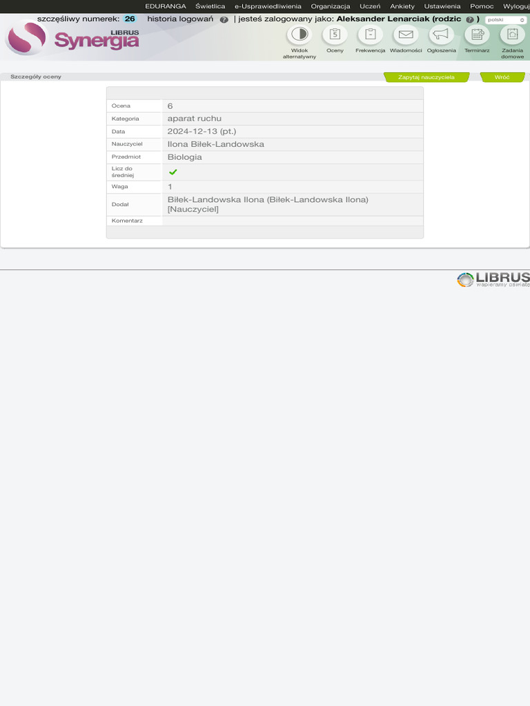 LIBRUS Synergia | PDF