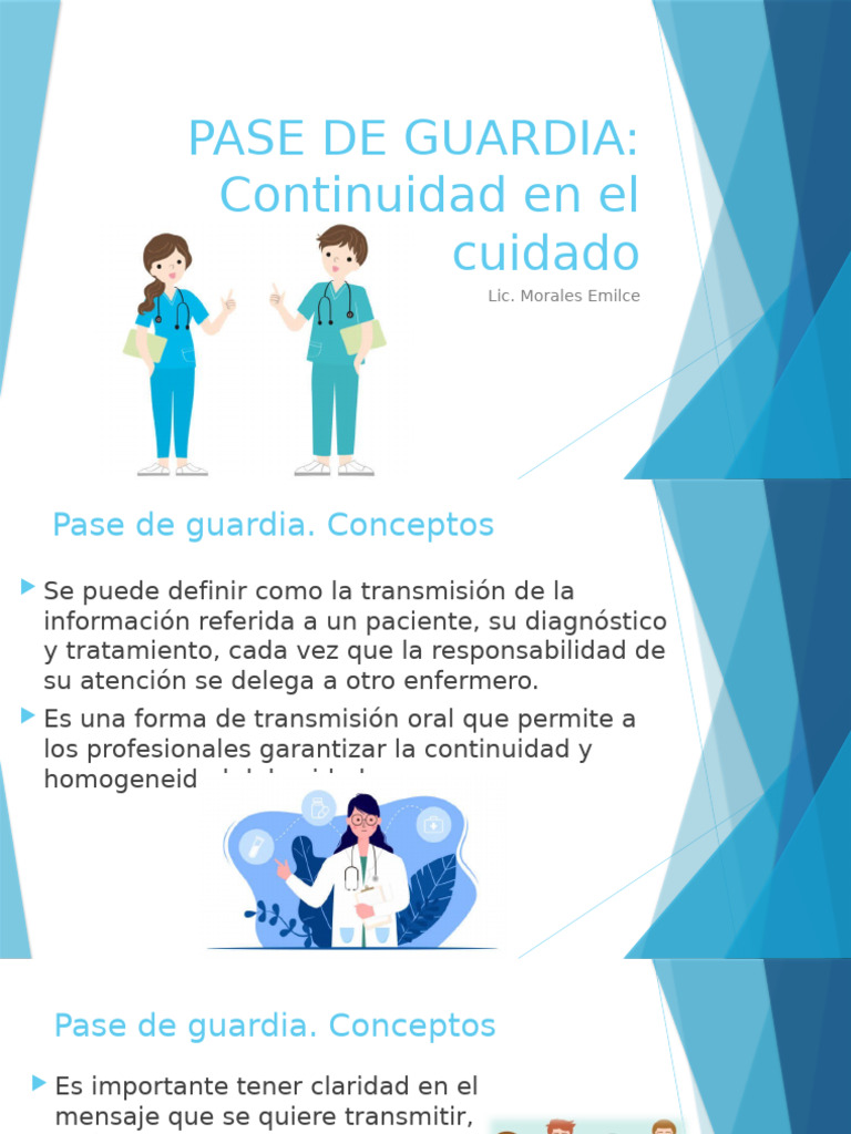 Pase de Guardia | PDF | Enfermería | Diagnostico medico