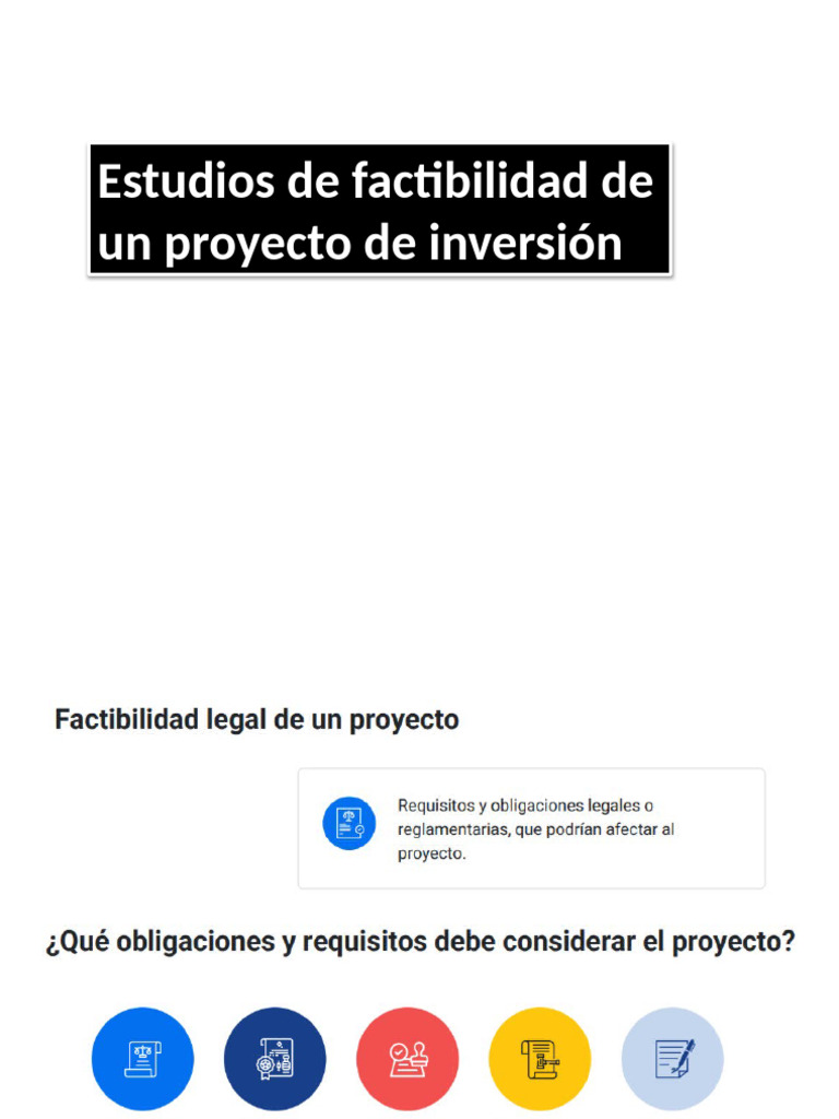 Estudio de Factibilidad de Un Proyecto | PDF
