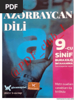 Mir - Az Mir - Az Nergiz Necef 250 Sinaq 2022 | PDF