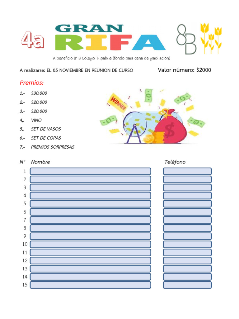 8B 4TA RIFA 2024 | PDF