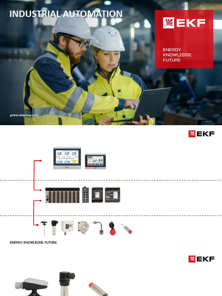 Industrial Automation EKF | PDF | Programmable Logic Controller | Manufactured Goods