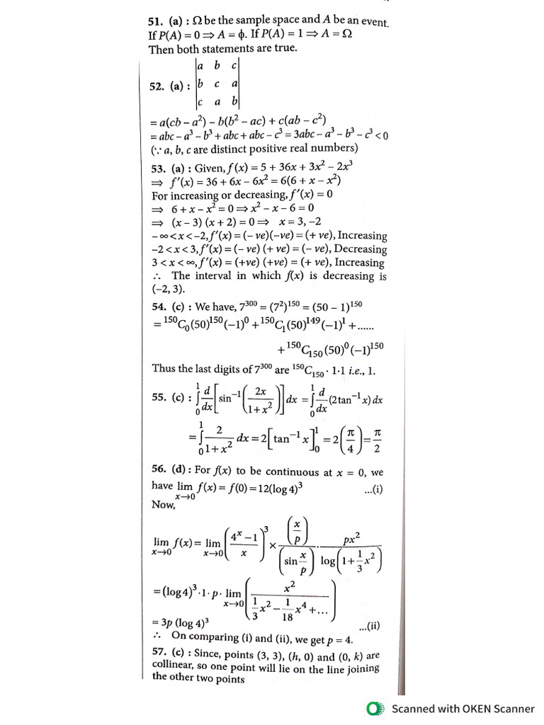 Solutions For GT-1 | PDF