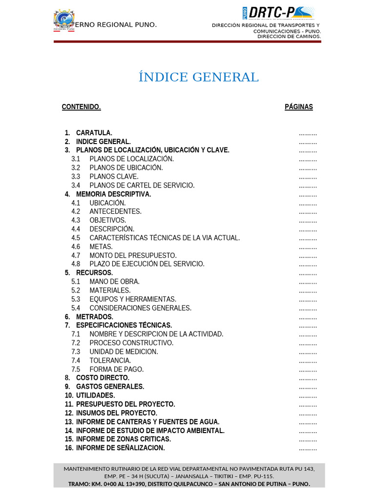Indice General | PDF