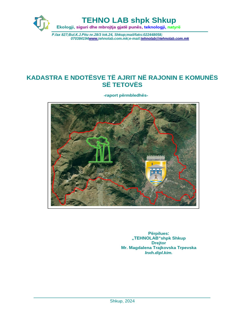 Kadastra Ajri Tetove ALB | PDF