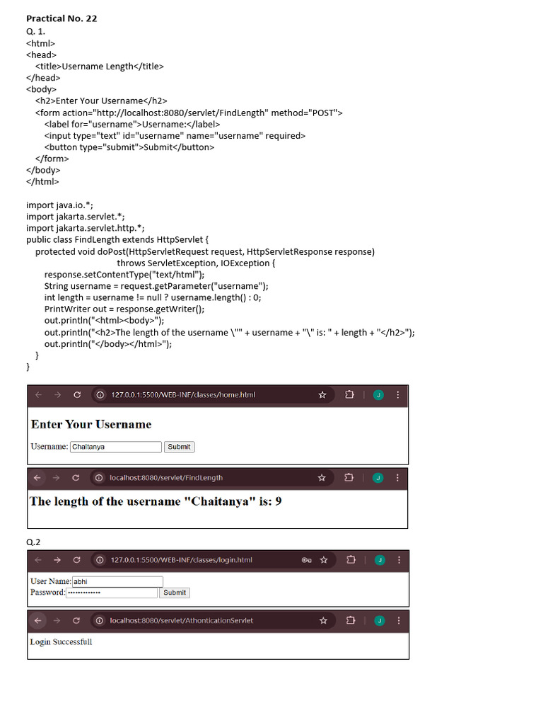 AJP (22517) Practical Program 22 | PDF | Computer Programming | Software Engineering