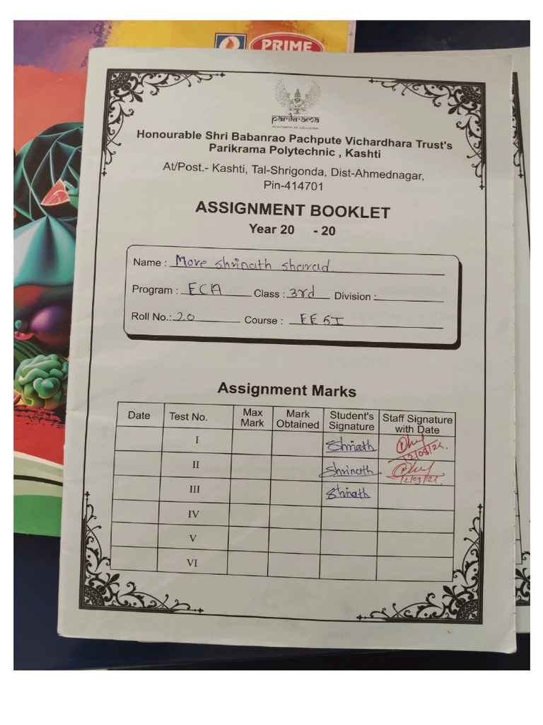 ECA. Assignment | PDF