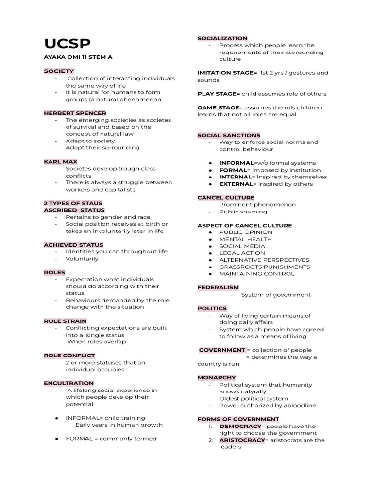 UCSP | PDF | Democracy | Political Ideologies