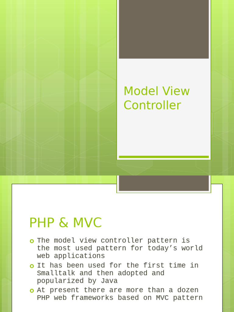 PHP MVC Framework Tutorial | PDF | Model–View–Controller | Software Development