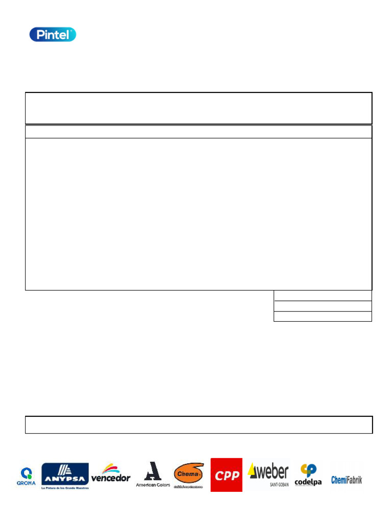 Cotización 2024-00034 de Pintel S.A.C. | PDF