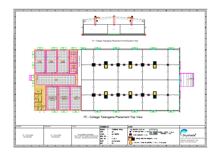 ITI Collage - Ground Floor Placement DWG Proposal - 2 - Layout1 | PDF