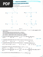 Class 10 Maths Polynomials PYQs | PDF
