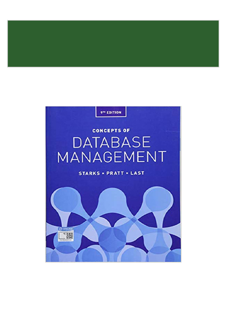 Download Complete Ebook Pdf Concepts Of Database Management 9th Edition Joy L Starks Pdf
