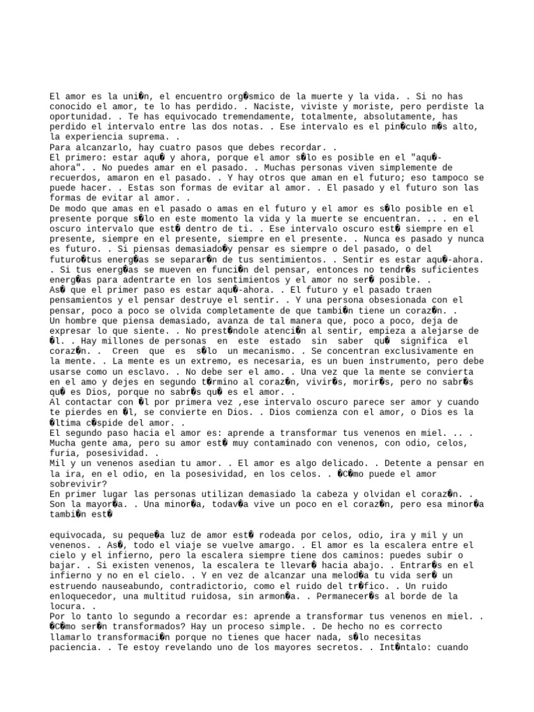 12 - Los 4 Pasos Hacia El Amor | PDF | Amor | Creencia religiosa y doctrina