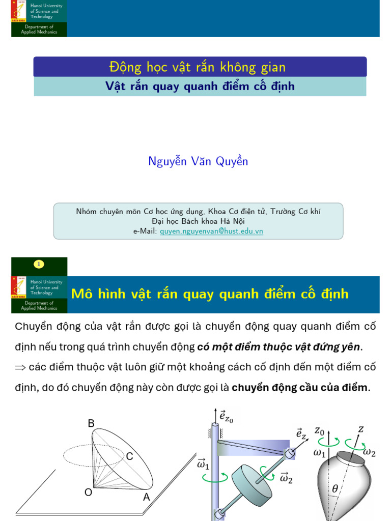 6 - EM - Kinematics - Spatial Kinematics | PDF
