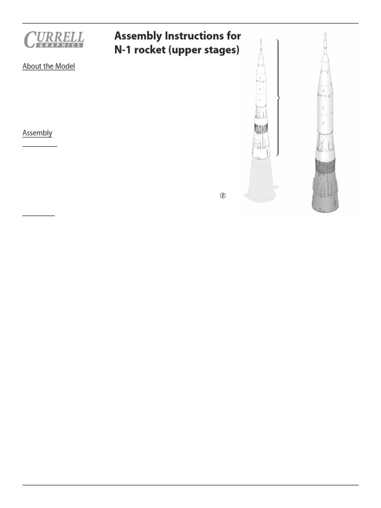 N-1 Rocket Upper Stages Assembly Guide | PDF