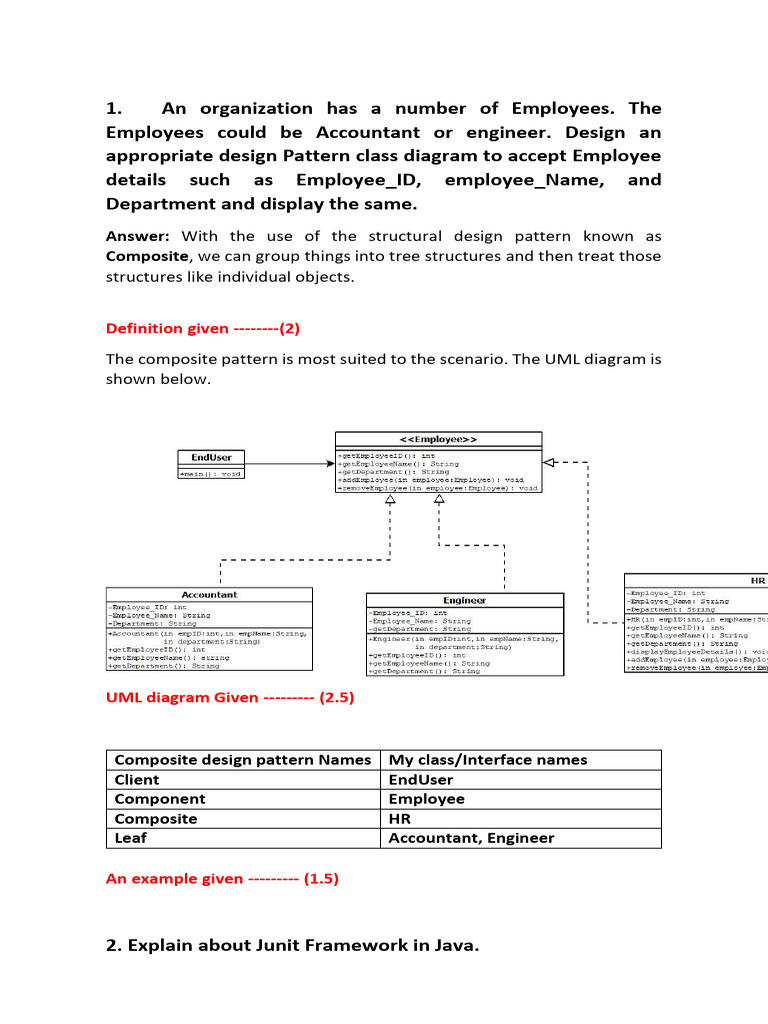In Sem 1 Key - Set 1 - AOOP - 21CS2116AA-1-15 | PDF | Class (Computer Programming) | Inheritance ...