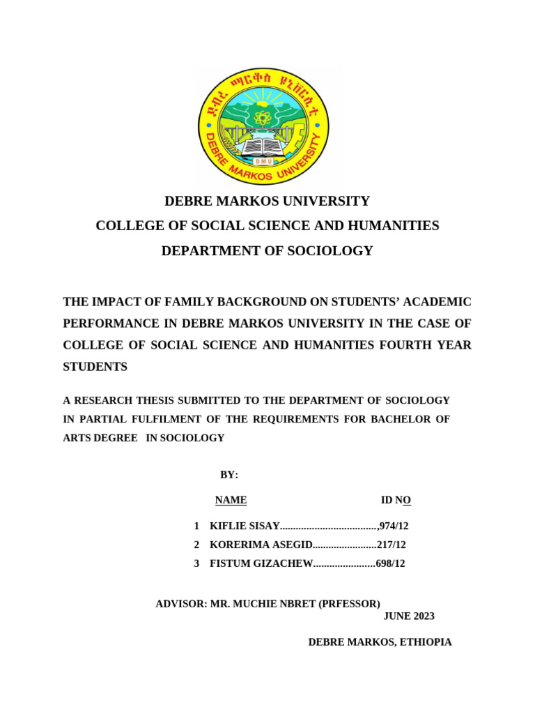 The Impact of Family Background On Students' Academic Performance | PDF ...