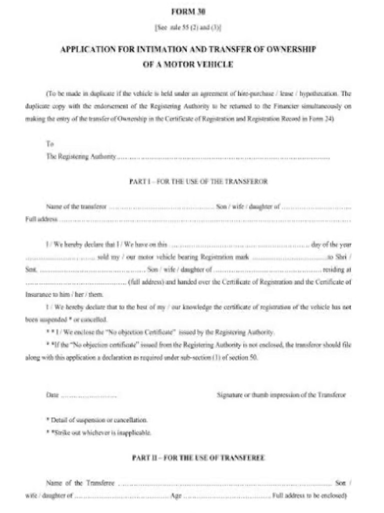 Form 30 | PDF