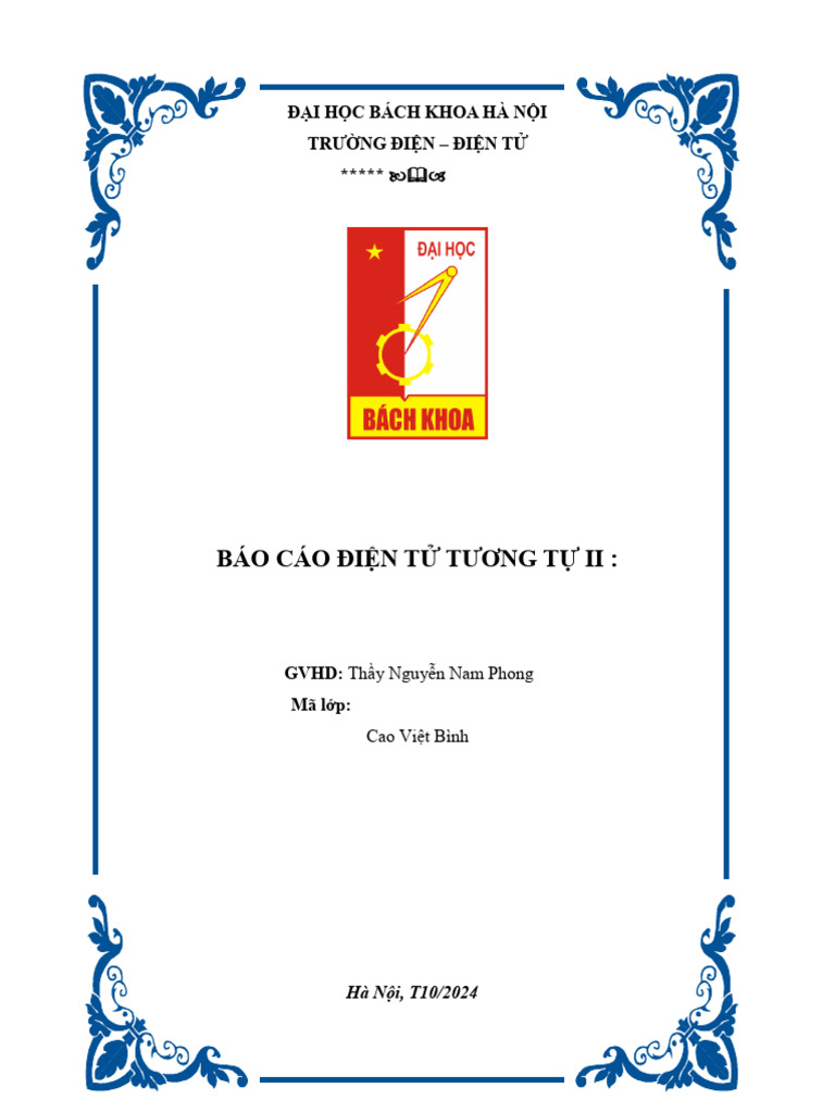 Cao Việt Bình 20213818 - Assignments 2 | PDF