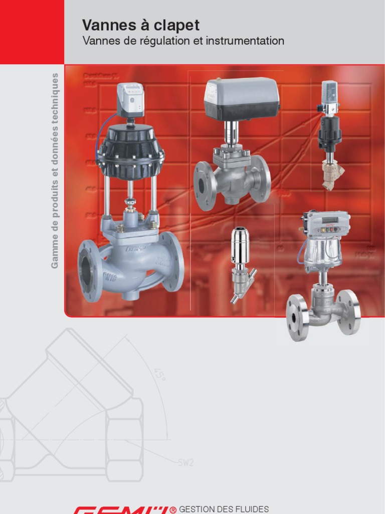 Vanne a Clapet | Énergie pneumatique | Soupape