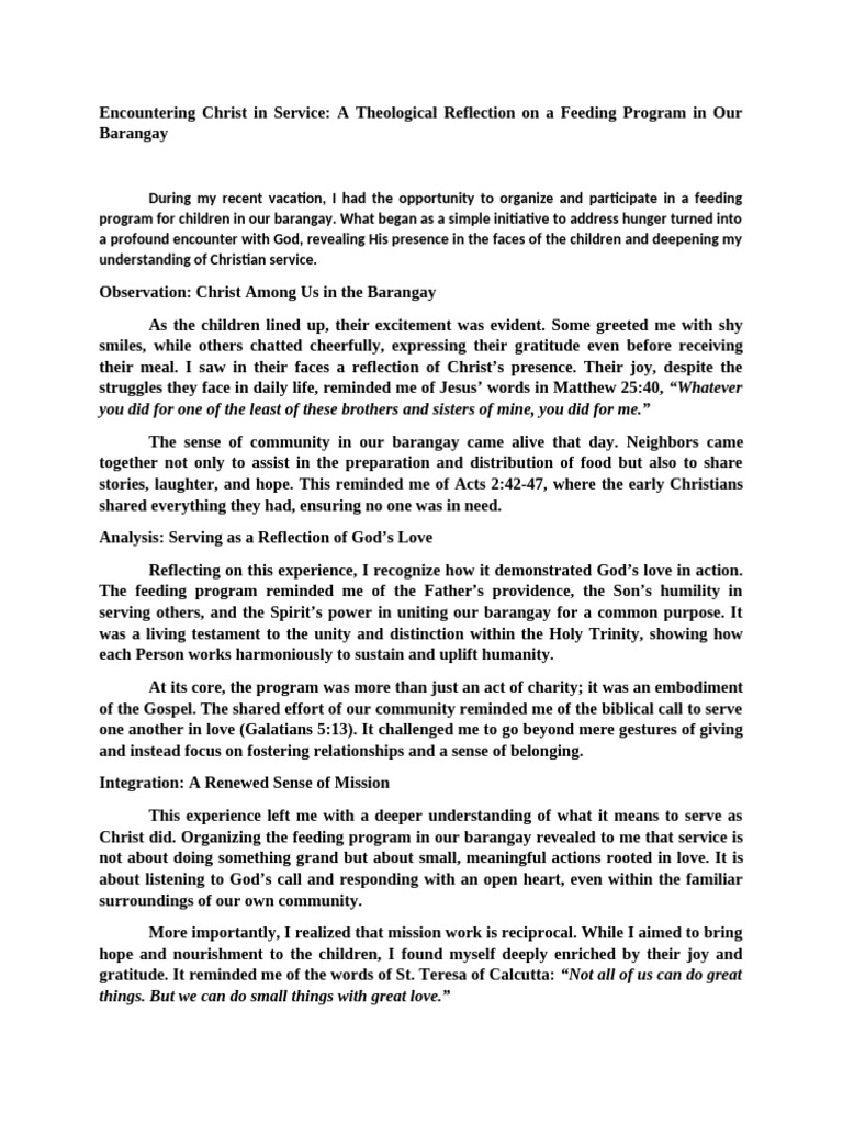 2nd Theological Paper | PDF | Jesus | God The Father