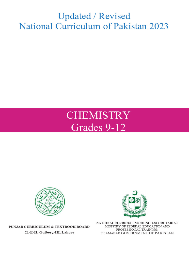 NCP Chemistry 9-12 | PDF | Science | System