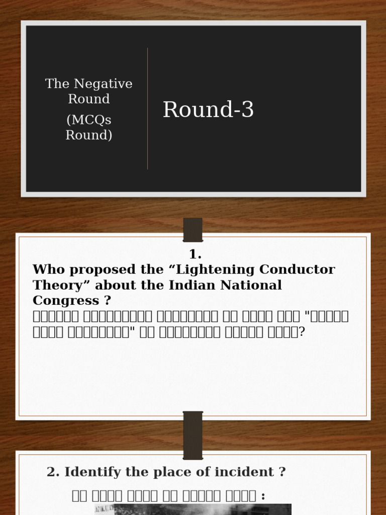 Round 3 | PDF | Indian Independence Movement | Indian Nationalism